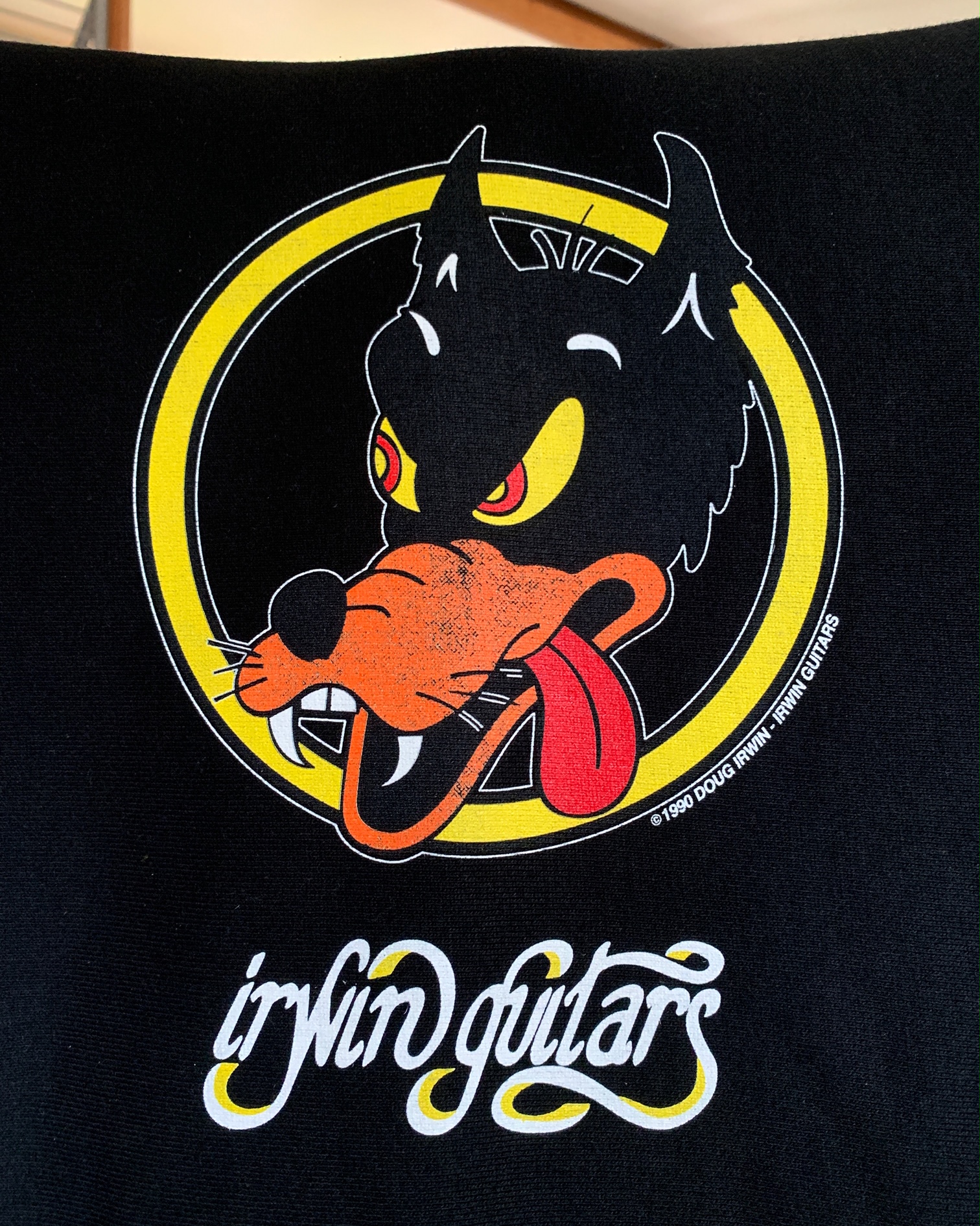 Out Of Stock. Doug Irwin Wolf Hoodie - Wovenfree