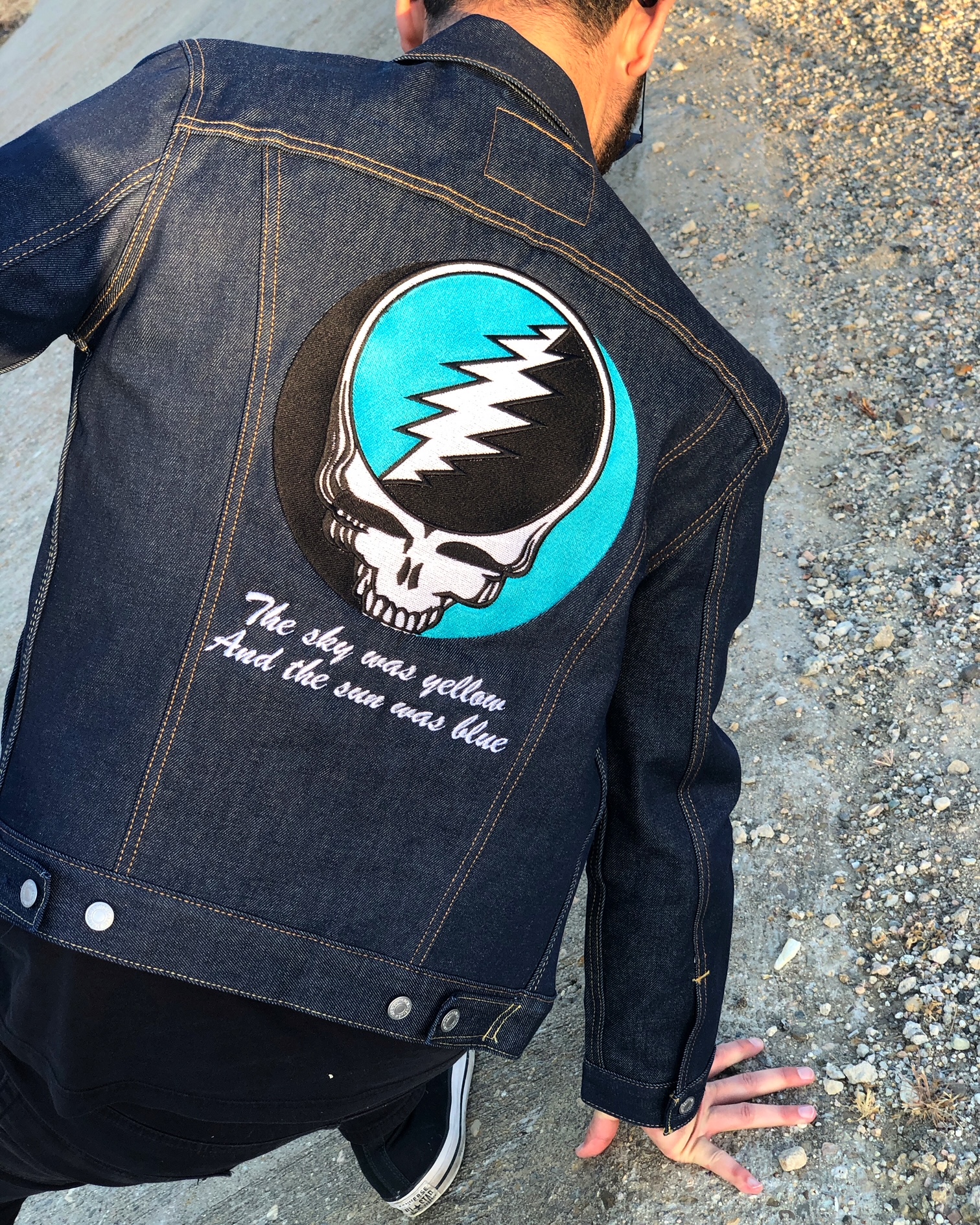 Custom Color Levi's Stealie Jacket - Wovenfree